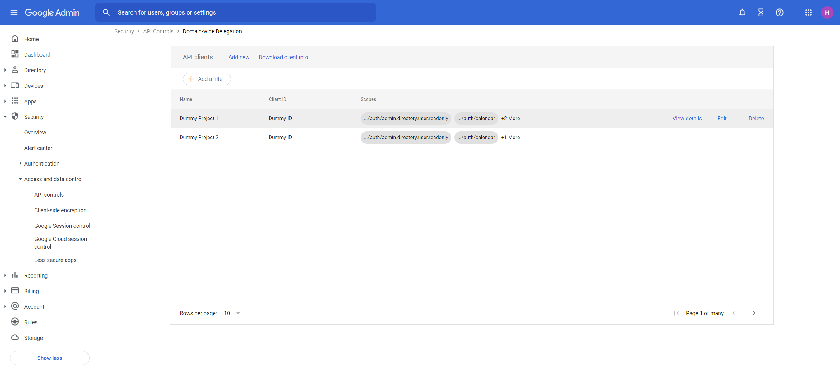Importing desk resources - Google